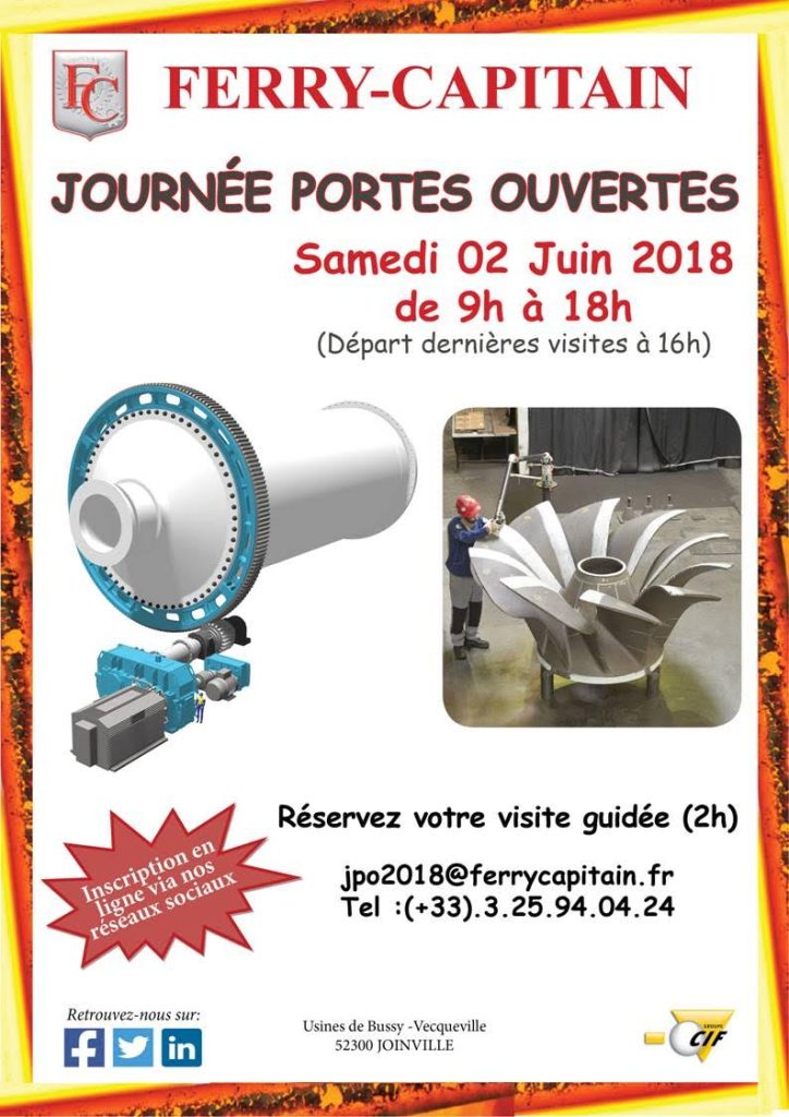 Ferry Capitain (52) Portes Ouvertes - Fonderie & PIWI