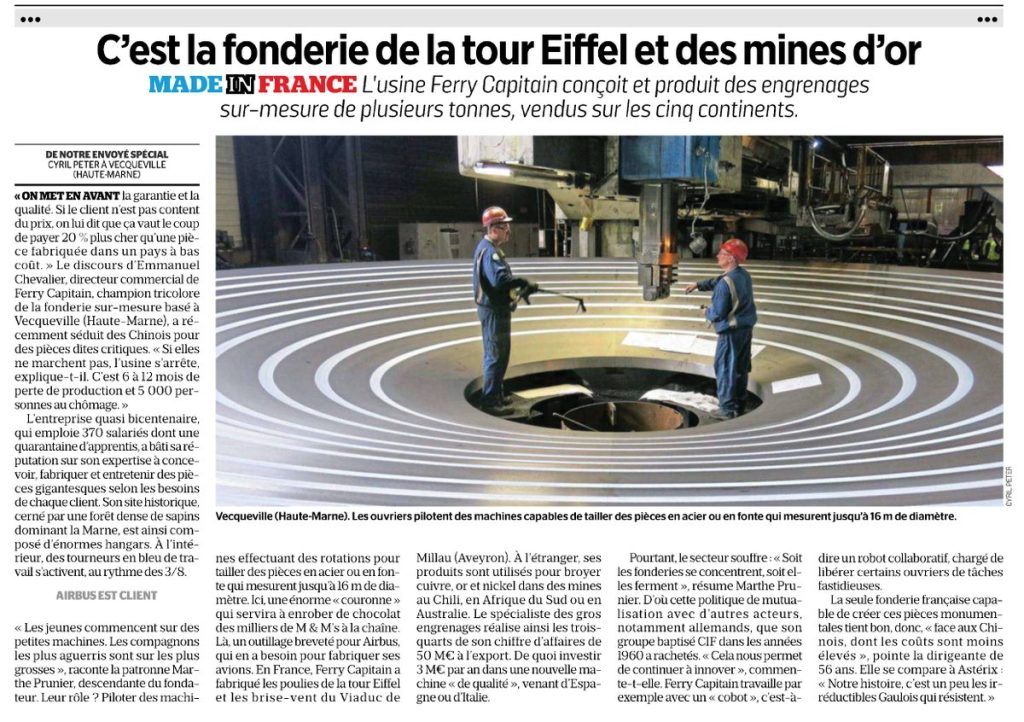 Ferry Capitain (52) Made in France - Fonderie & PIWI