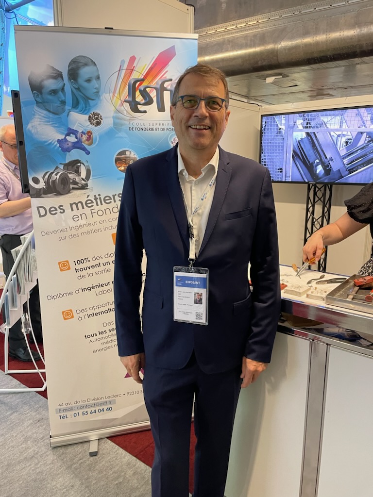 L'ESFF présente au salon du Bourget avec Pierre Yves Brazier et les étudiants - Fonderie & PIWI