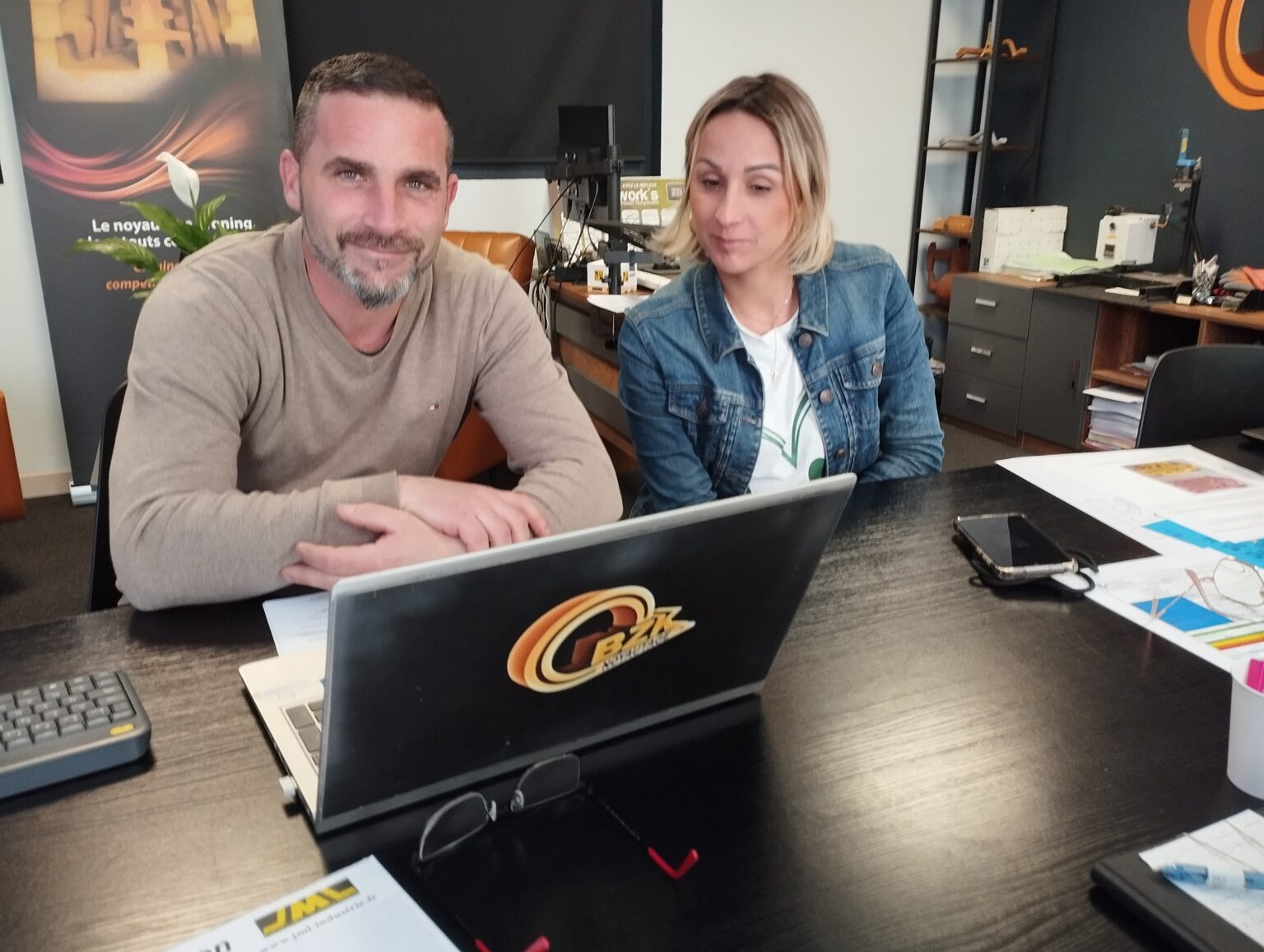 Piwi en visite chez Biezanek, - Fonderie & PIWI